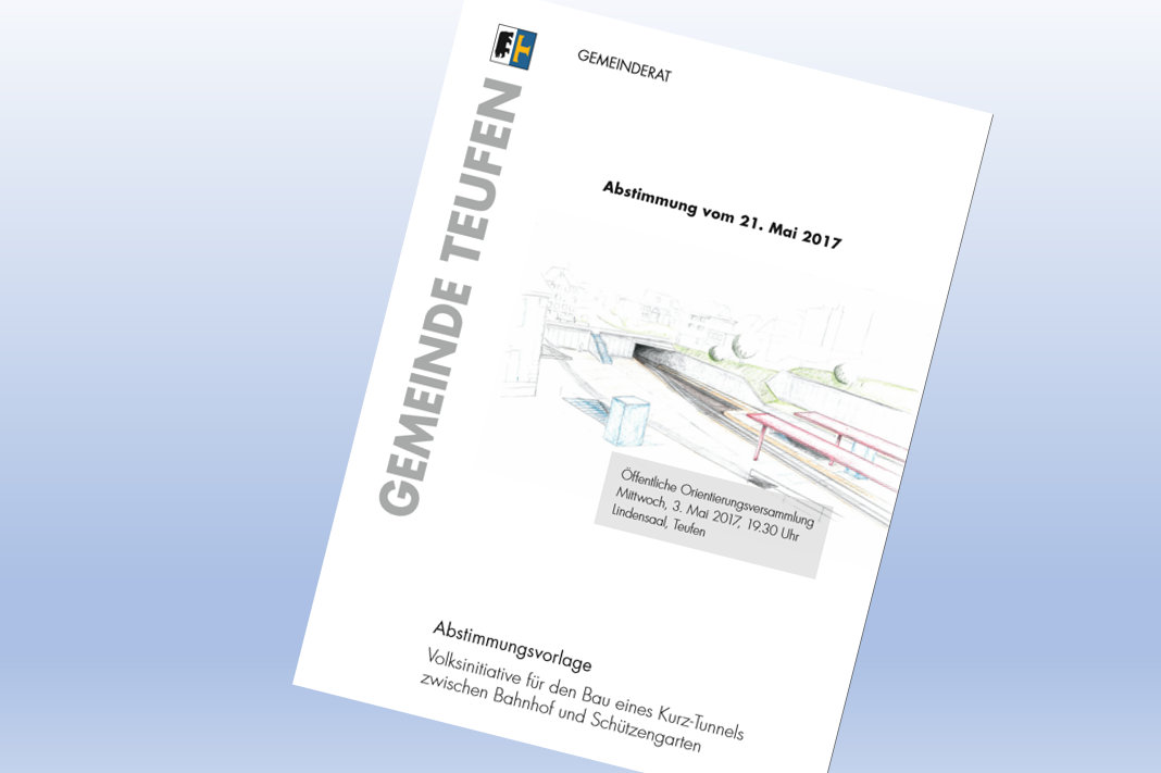 Kurztunnel-Initiative: Das Edikt ist jetzt online - Tüüfner Poscht