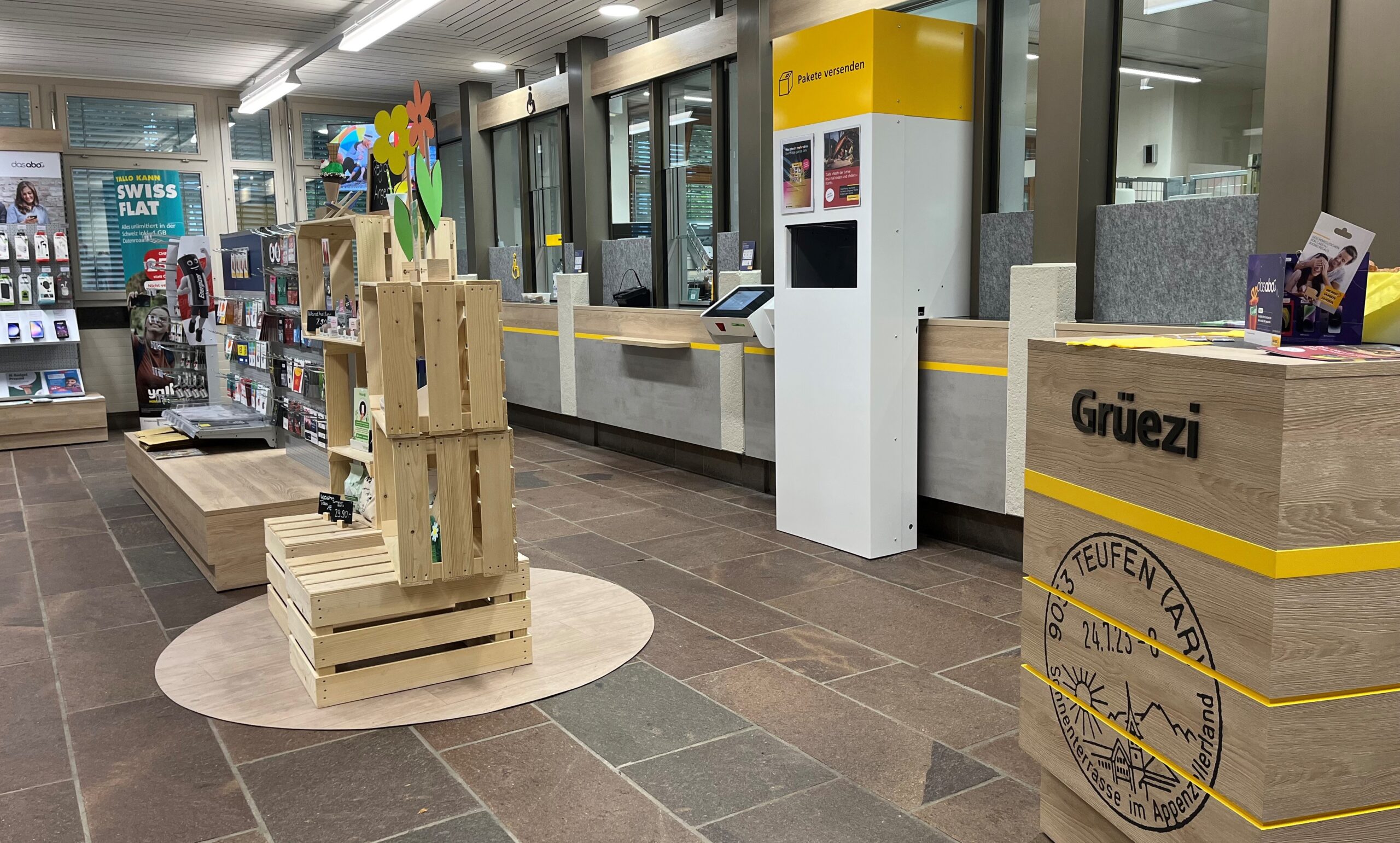 Der Postschalter bleibt - Tüüfner Poscht